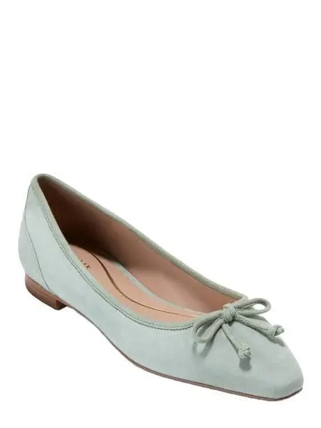 Cole Haan Jaya Ballet Flat - Lily Pad Suede