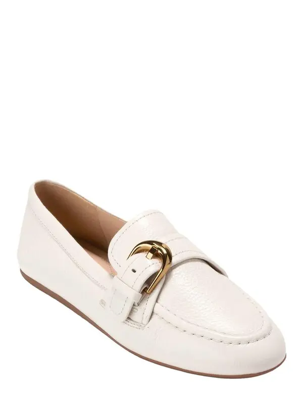 Cole Haan Grand Ambition Alette Buckle Loafer - Powder Tumbled Leather