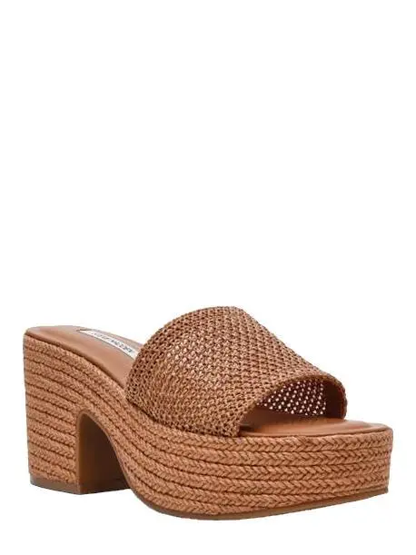 Steve Madden Trippy Platform Sandal - Cognac