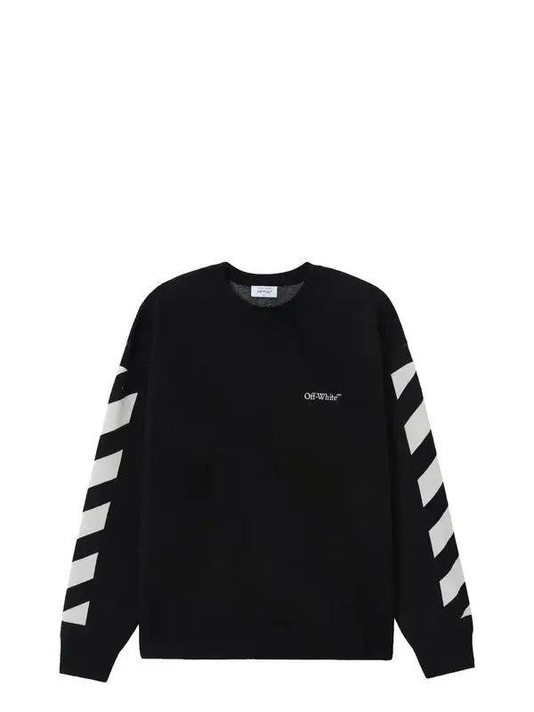Off-White Arrow-motif Sweatshirt - Black