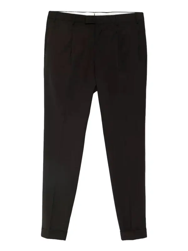 PT TORINO Tailored Trousers - Black