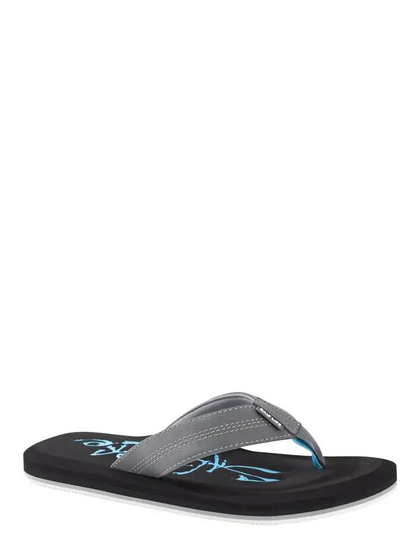 SALT LIFE Skiff Flip Flop - Black