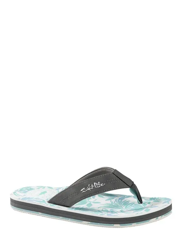 SALT LIFE Harbor Flip Flop - Grey