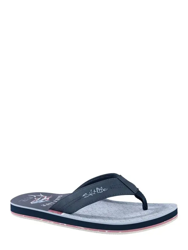 SALT LIFE Harbor Flip Flop - Navy/navy