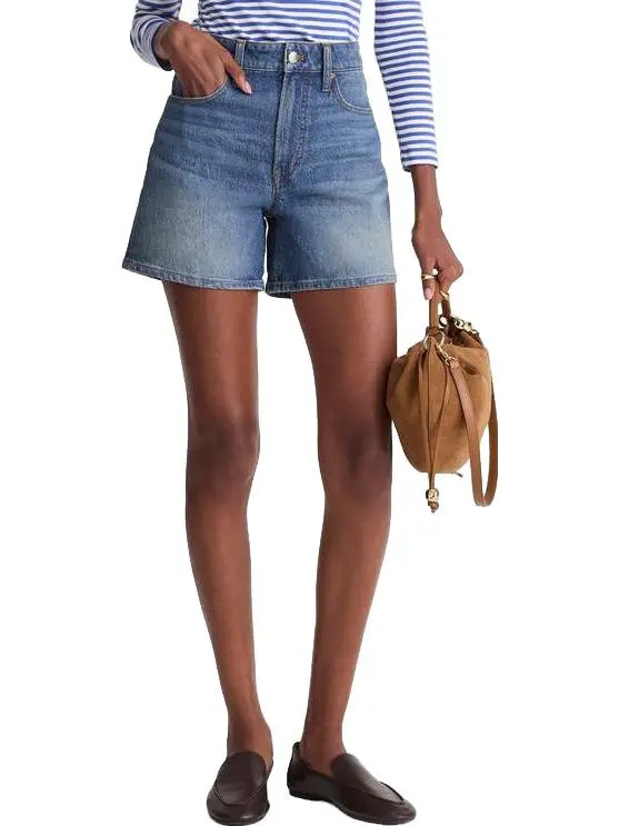 Madewell High Waist Denim Shorts - Irmo Wash