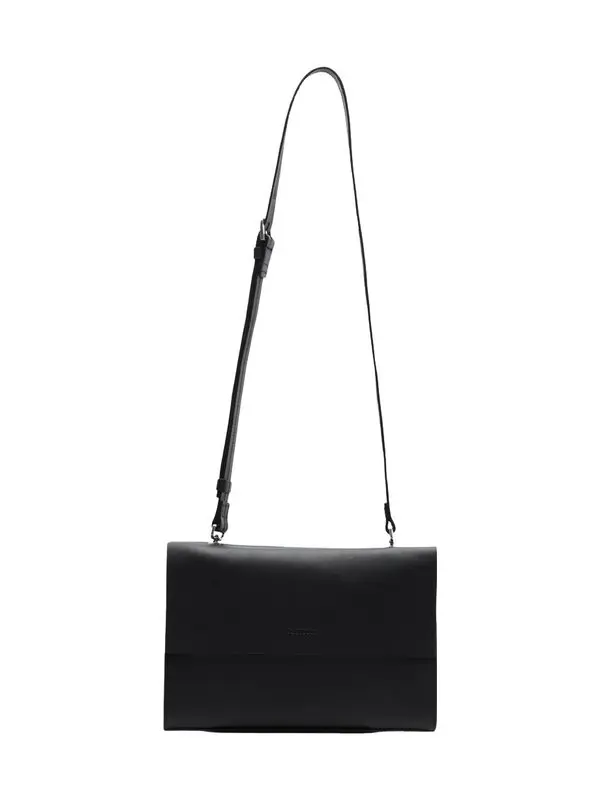 ECOTORIE Betty Leather Crossbody Bag - Black