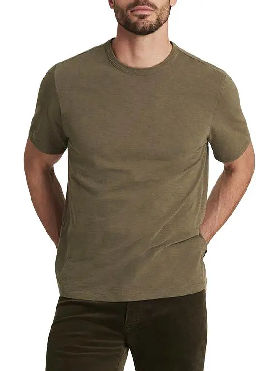 34 Heritage Slub Cotton Crewneck T-shirt - Kalamata