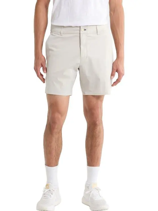 RHONE Commuter Flyweight Performance Golf Shorts - Stone