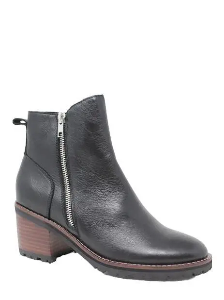 DJANGO AND JULIETTE Birdi Leather Ankle Boots - Black Leather