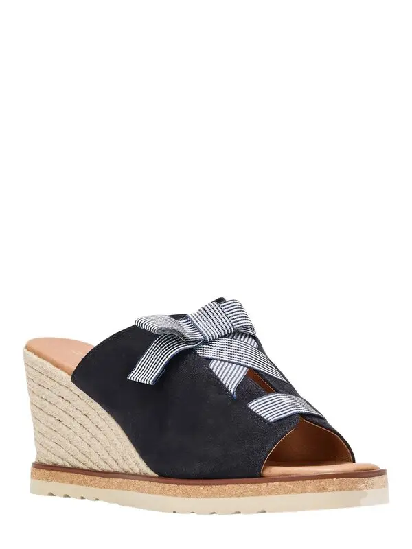 Andre Assous Mason Wedge Sandal - Navy