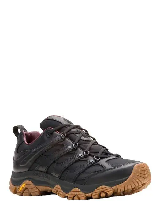 Merrell Moab 3 Luxe Leather Hiking Shoe - Black/gum