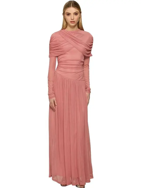 DASKA Aquila Maxi Dress - Dusty Pink