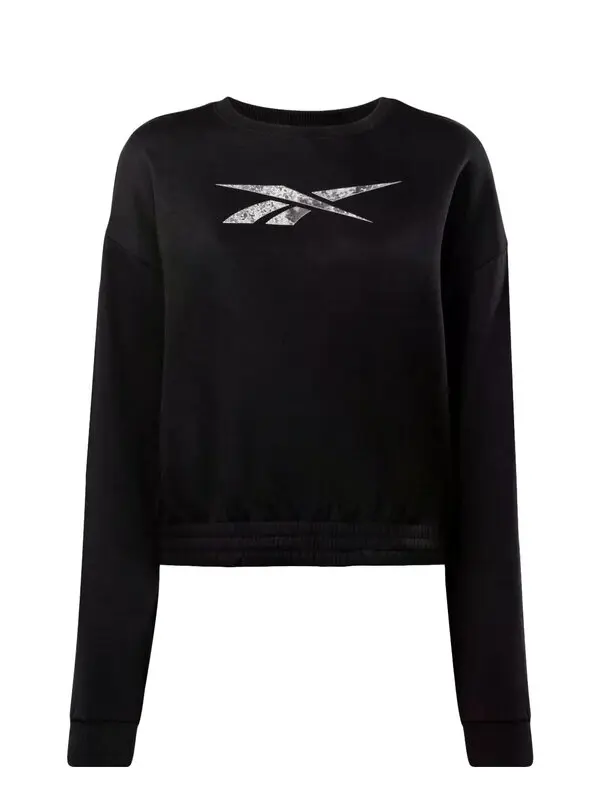 REEBOK Cotton-blend Sweatshirt - Black