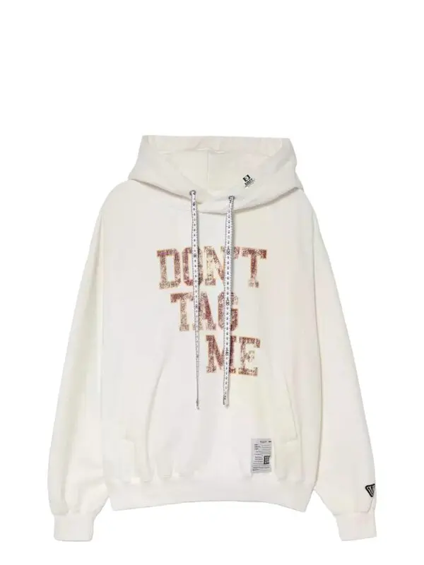 Mihara Yasuhiro Slogan-print Hoodie - White