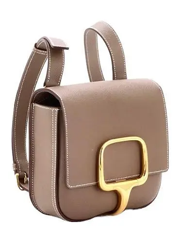 Hermès Della Cavalleria Epsom Shoulder Bag - Gray
