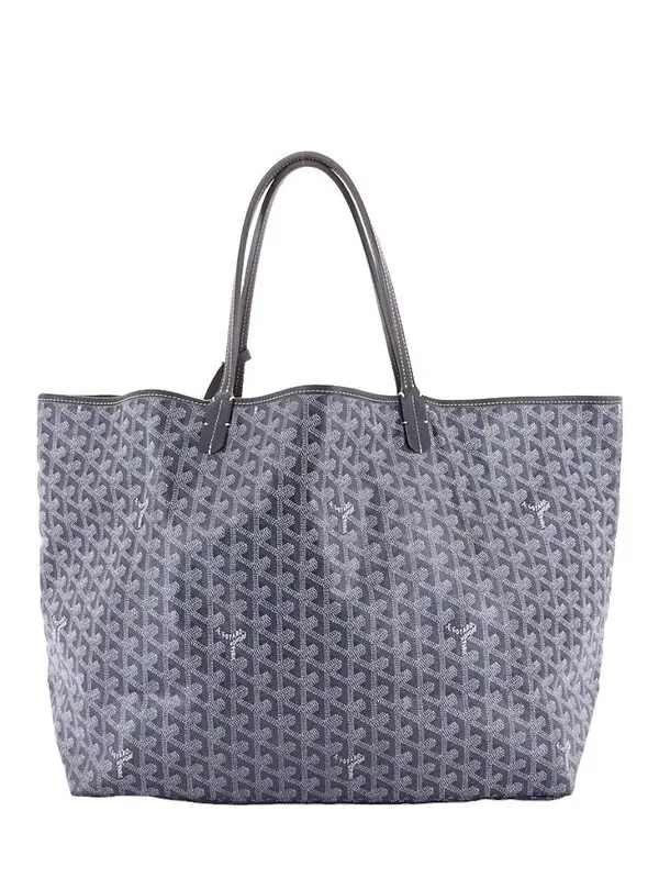 Goyard Gm Saint Louis Tote Coated Canvas - Gray