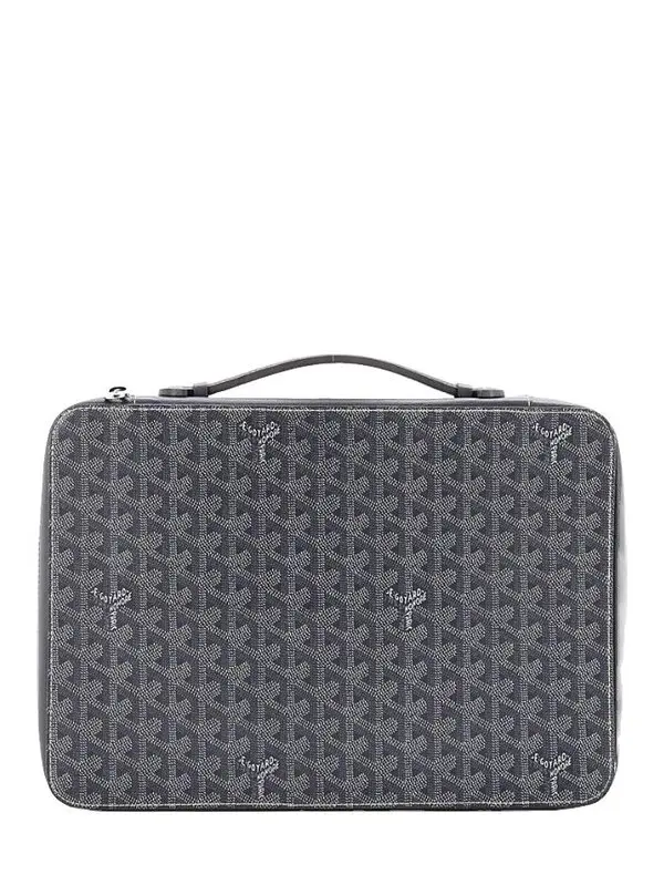 Goyard Compagnon Universel A4 Bag Coated Canvas - Gray