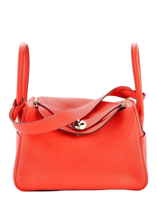 Hermès 26 Lindy Bag Clemence - Red