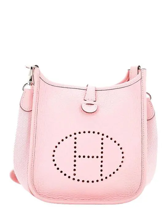 Hermès Tpm Evelyne Bag Gen Iii Clemence - Pink