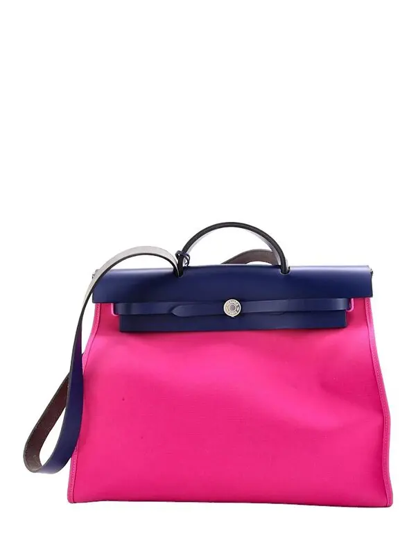 Hermès 39 Herbag Zip - Pink