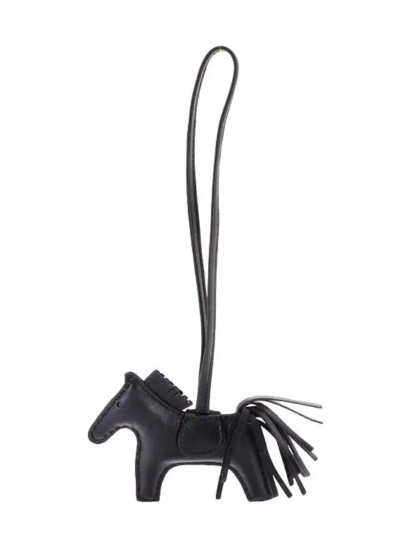 Hermès Pm So Grigri Rodeo Bag Charm - Black