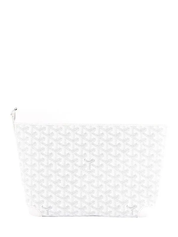 Goyard Goyardine Conti Pouch - White