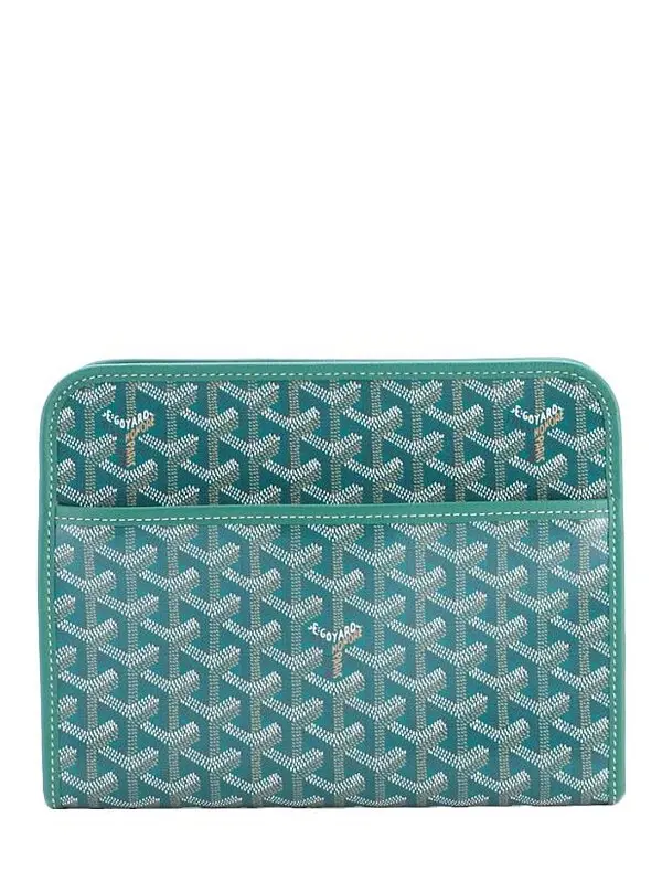 Goyard Mm Jouvence Toiletry Pouch Coated Canvas - Green