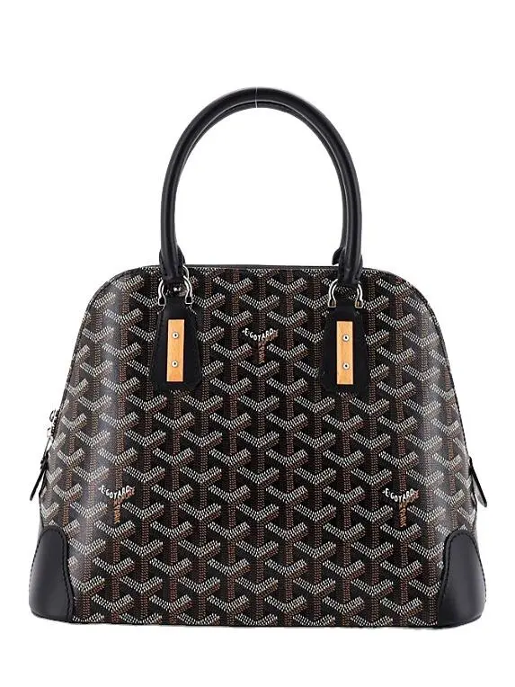 Goyard Pm Vendome Ii Bag Coated Canvas - Black
