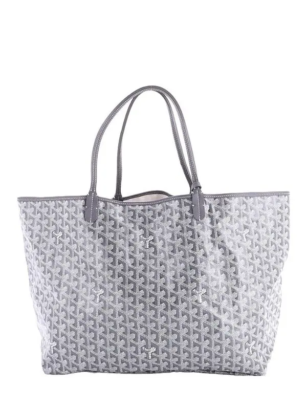 Goyard Gm Saint Louis Tote Coated Canvas - Gray