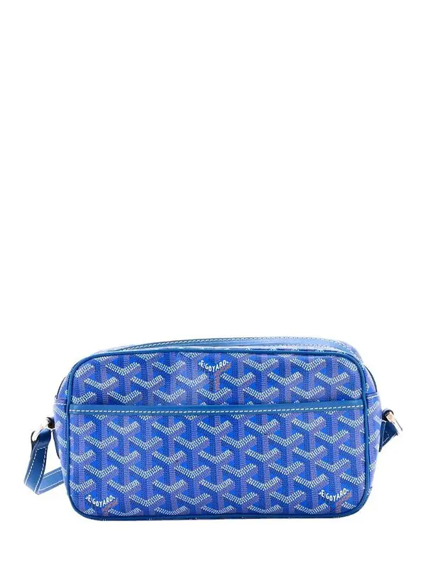 Goyard Cap Vert Bag Coated Canvas - Blue