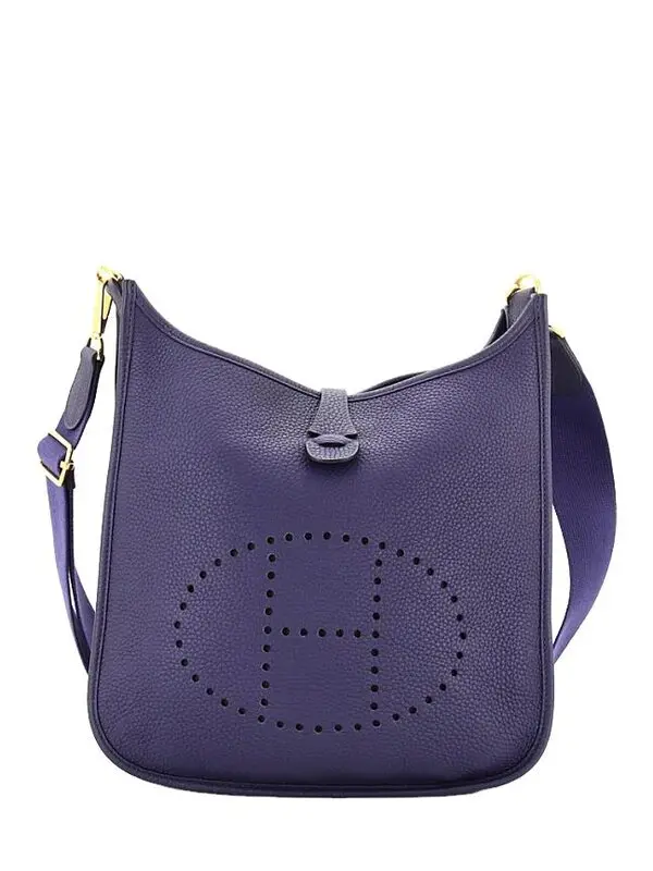 Hermès Pm Evelyne Iii Bag Clemence - Blue