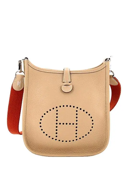 Hermès Tpm Evelyne Bag Gen Iii Clemence - Neutral