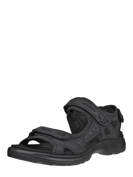 Ecco Offroad Sandal - Black Reflective/black