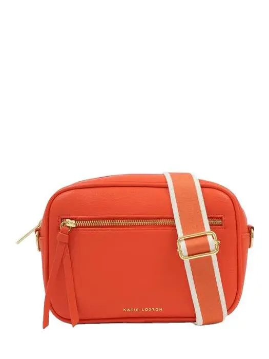 KATIE LOXTON Hallie Crossbody Bag - Deep Orange