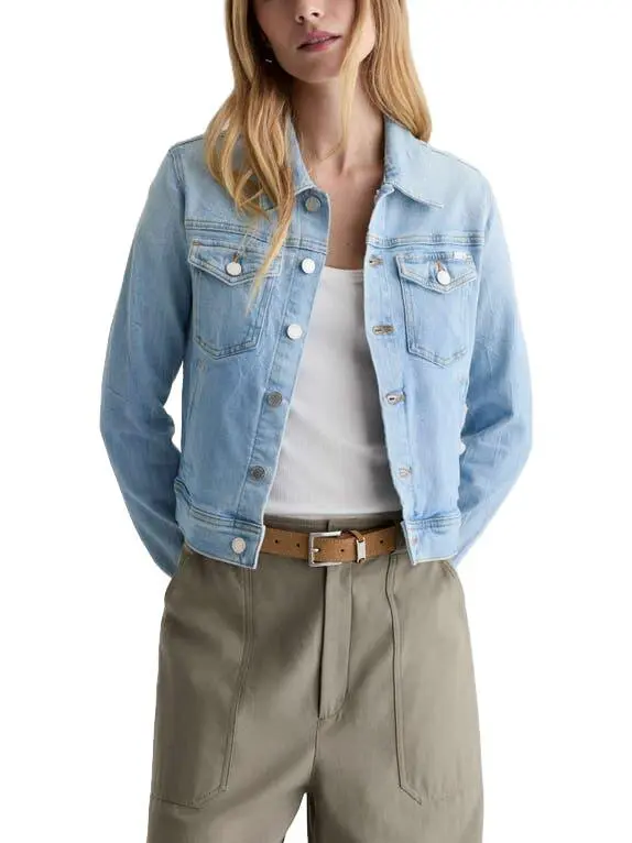Ag Robyn Stretch Denim Jacket - Kings River