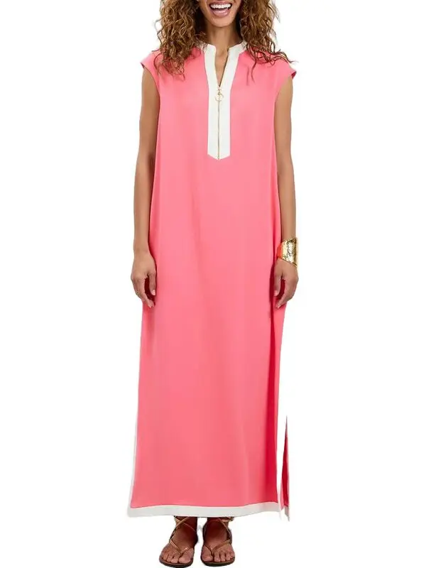 Trina Turk Nuvola Maxi Dress - Corso Coral