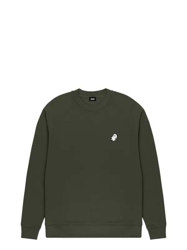 DALIX Relaxed Fit Fleece Crewneck Sweatshirt - Cypress