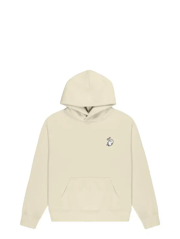 DALIX Relaxed Fit Fleece Pullover Hoodie - Butter