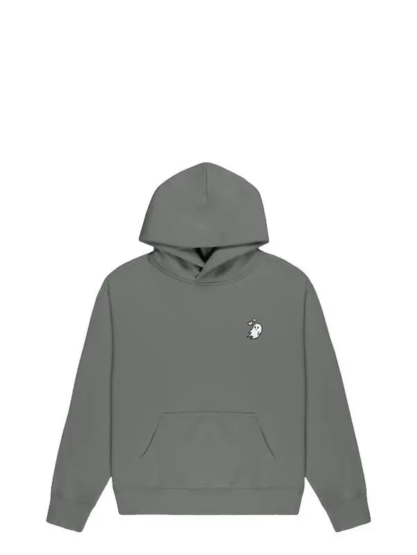 DALIX Relaxed Fit Fleece Pullover Hoodie - Shadow