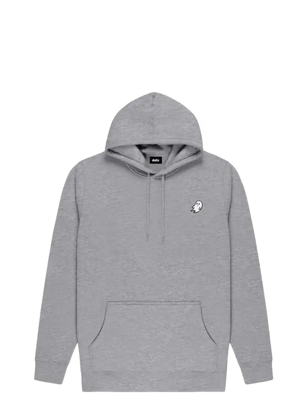 DALIX Fleece Hooded Sweatshirt - Athletic Heather