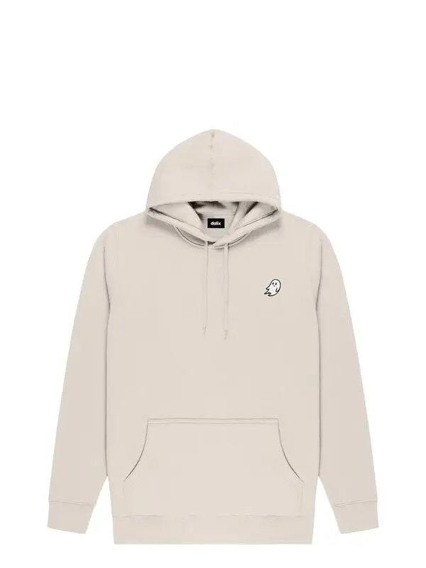 DALIX Fleece Hooded Sweatshirt - Bone