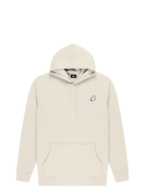 DALIX Fleece Hooded Sweatshirt - Ecru