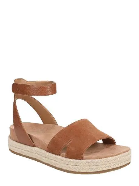 Vionic Yucca Ankle Strap Sandal - Tan