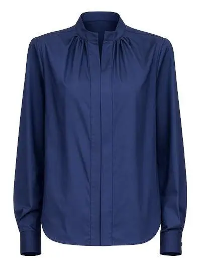CALLAS MILANO Olympia Long Sleeve Shirt - Ocean