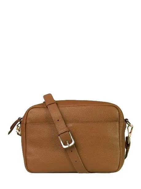 KETTLEWELL Taylor Leather Cross Body Bag - Tan