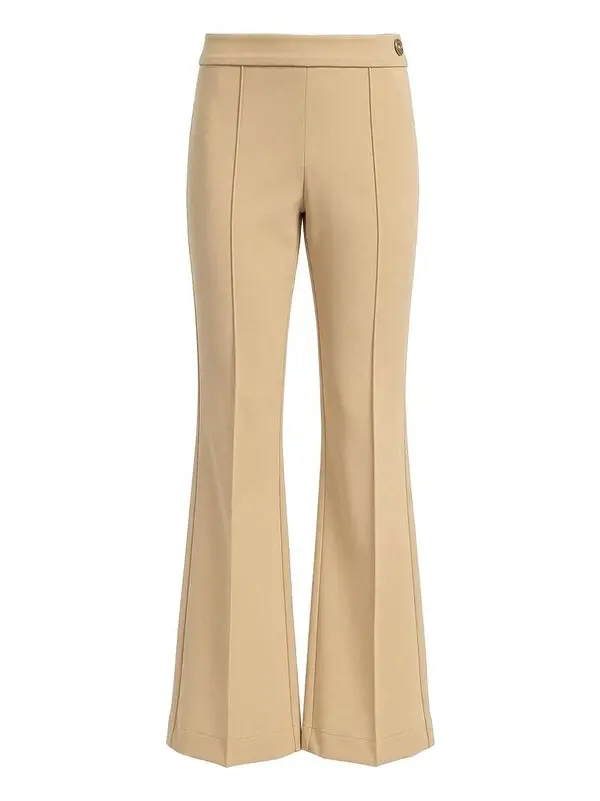 CALLAS MILANO Lola Cropped Kick Flare Pant - Ivory