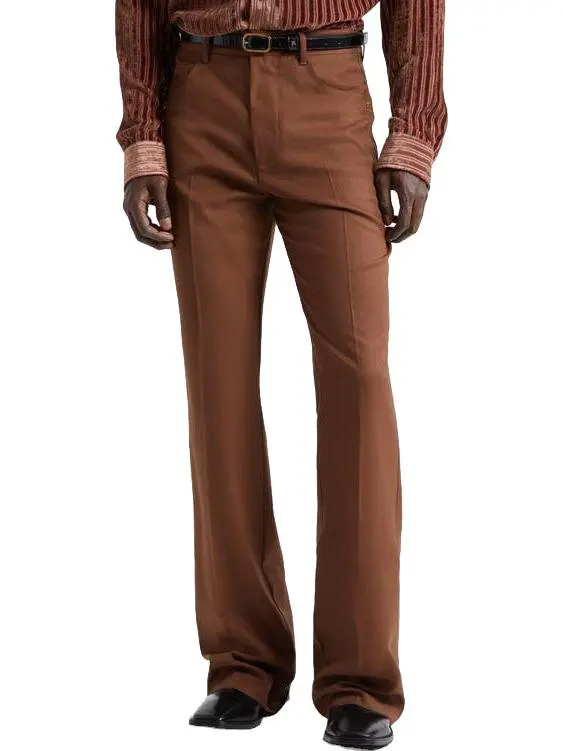 Amiri Bootcut Trousers - Tobacco Archived