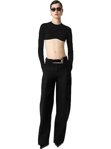 Revolve Jada Long Sleeve Top - Black