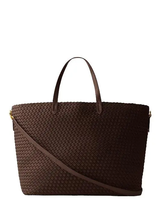 NAGHEDI Geneva Weekender Tote - Chocolate