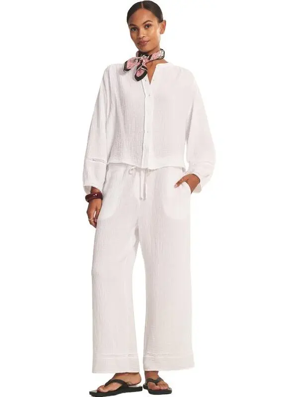 Velvet By Graham & Spencer Calia Pant - White